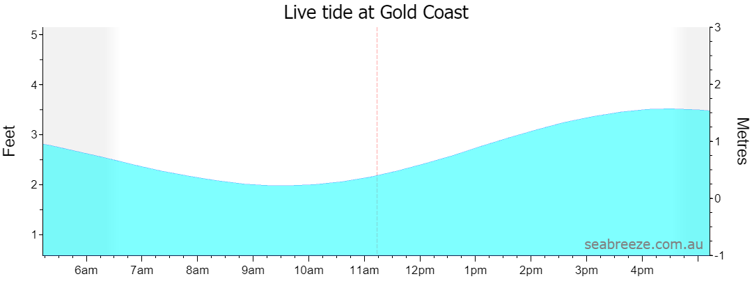 Gold Coast QLD Weather Forecast & Live Wind/Surf Report - Seabreeze